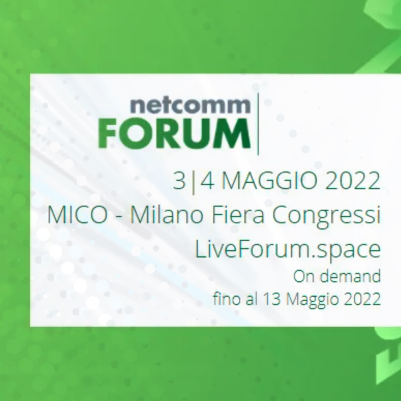 Netcomm Forum - N&TS GROUP